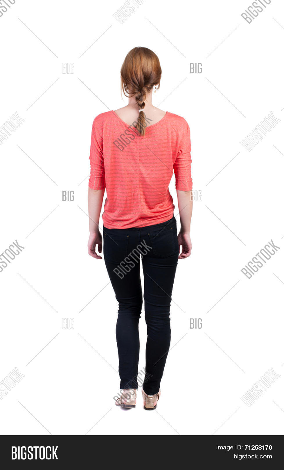 Back View Walking Image & Photo (Free Trial) | Bigstock