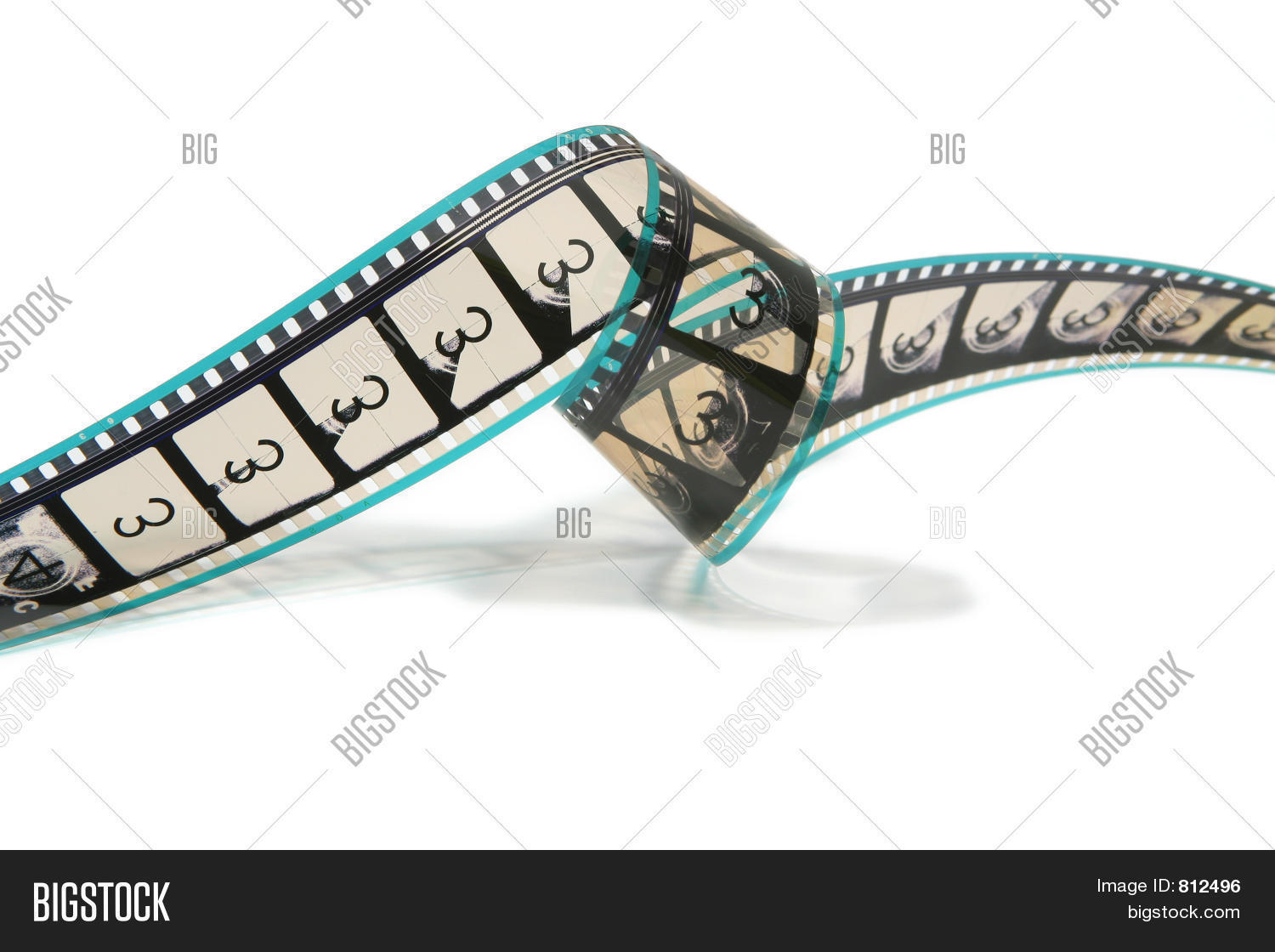 Curled Movie Film Image & Photo (Free Trial) | Bigstock