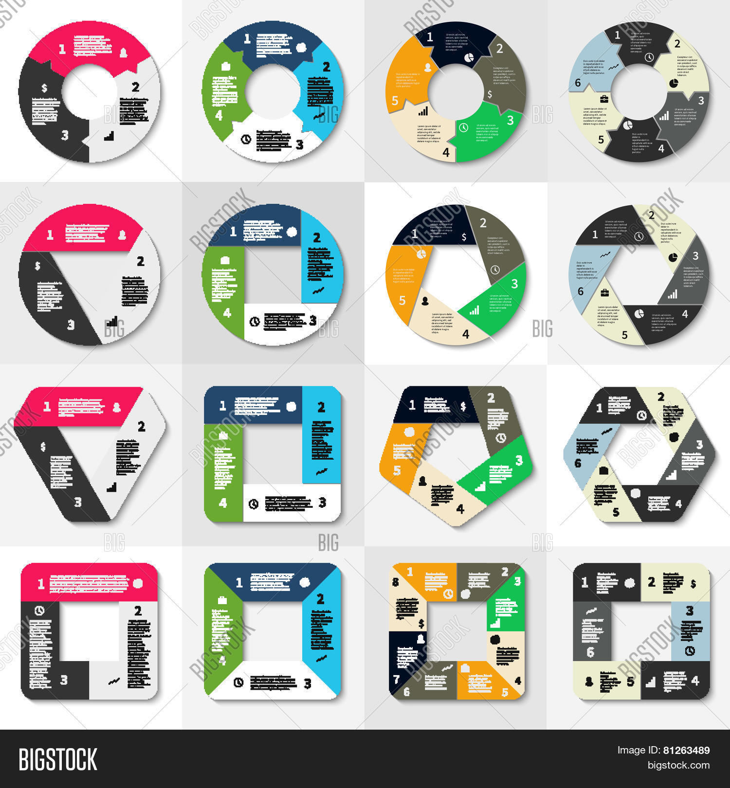 Cyclic Charts Vector & Photo (Free Trial) | Bigstock