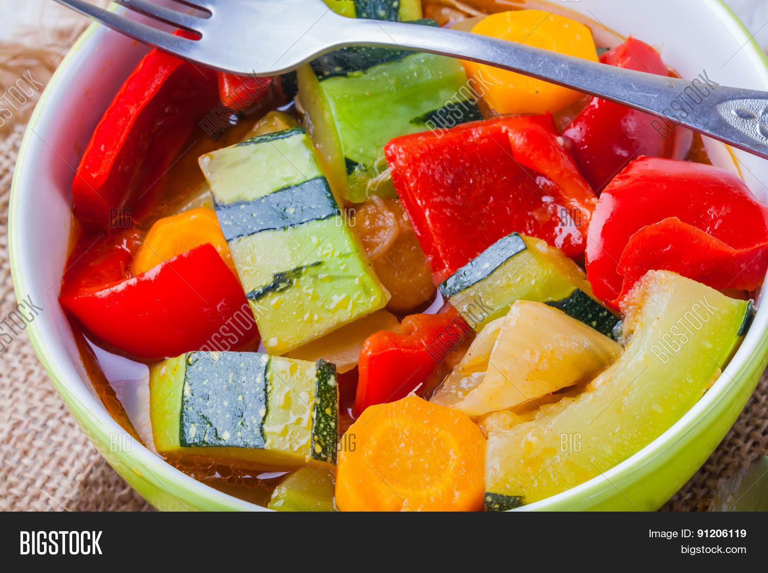 Vegetable Stew. Lecho Image & Photo (Free Trial) | Bigstock