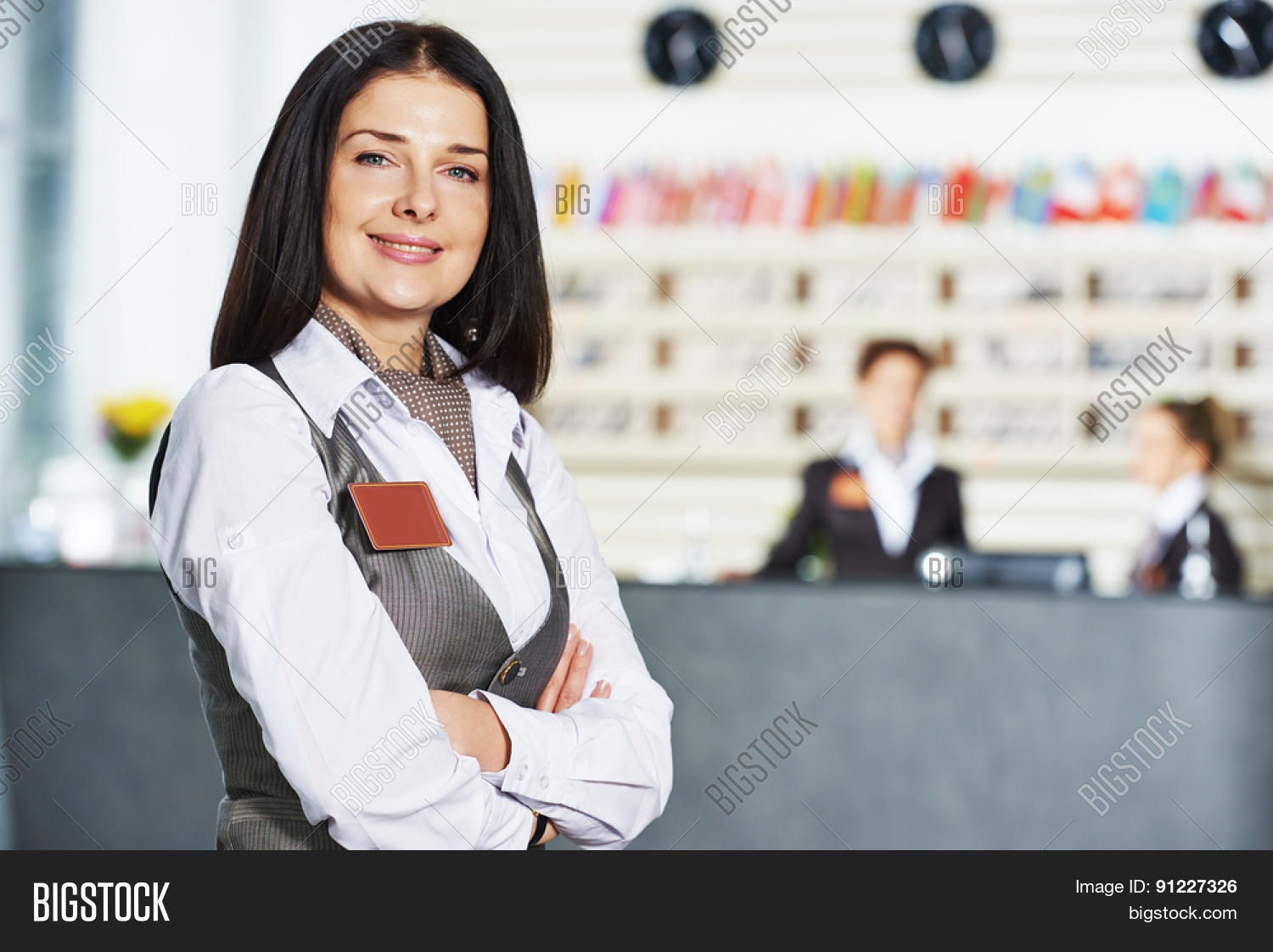 Happy Female Manager Image & Photo (Free Trial) | Bigstock