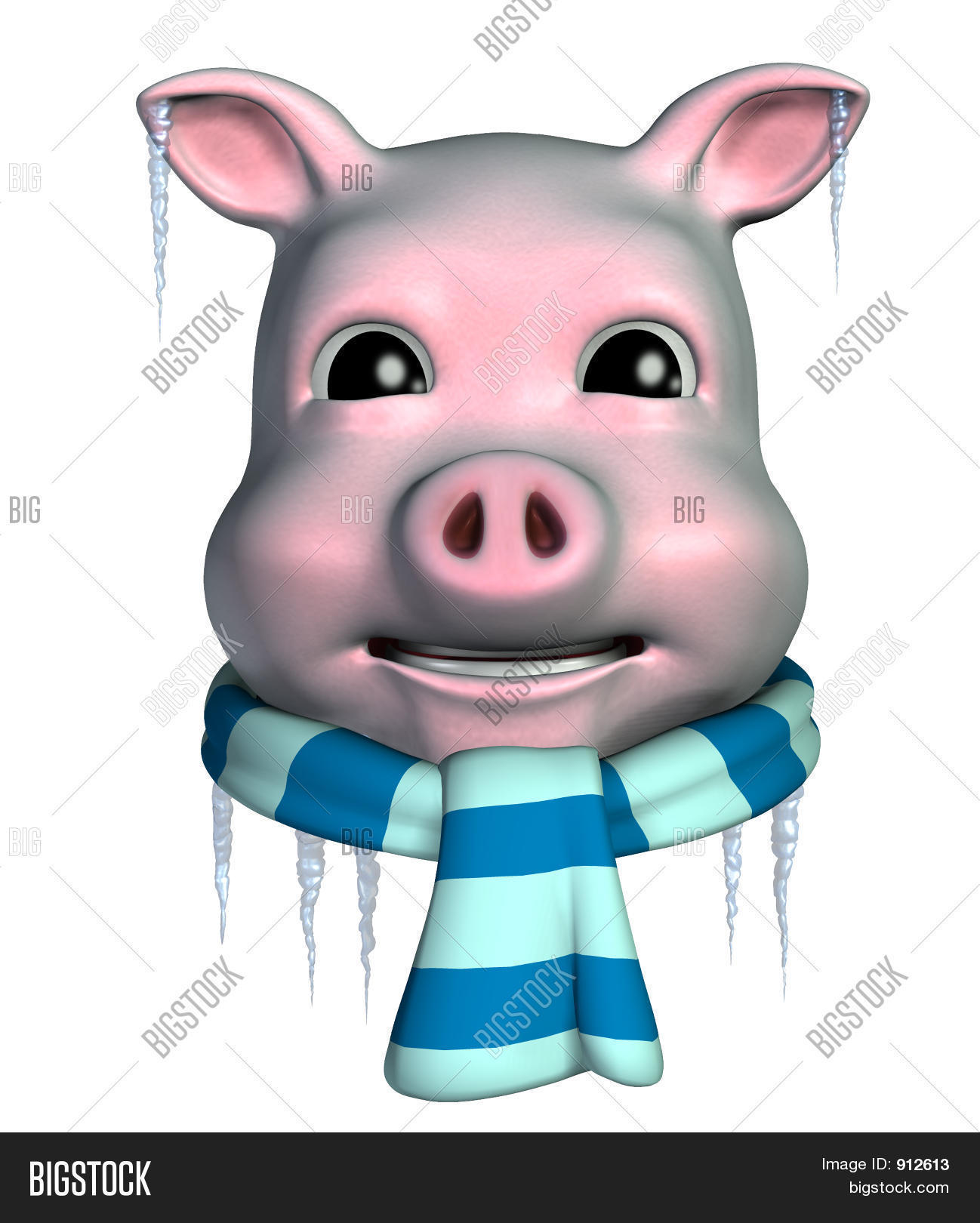 Piggy Emoticon - Image & Photo (Free Trial) | Bigstock