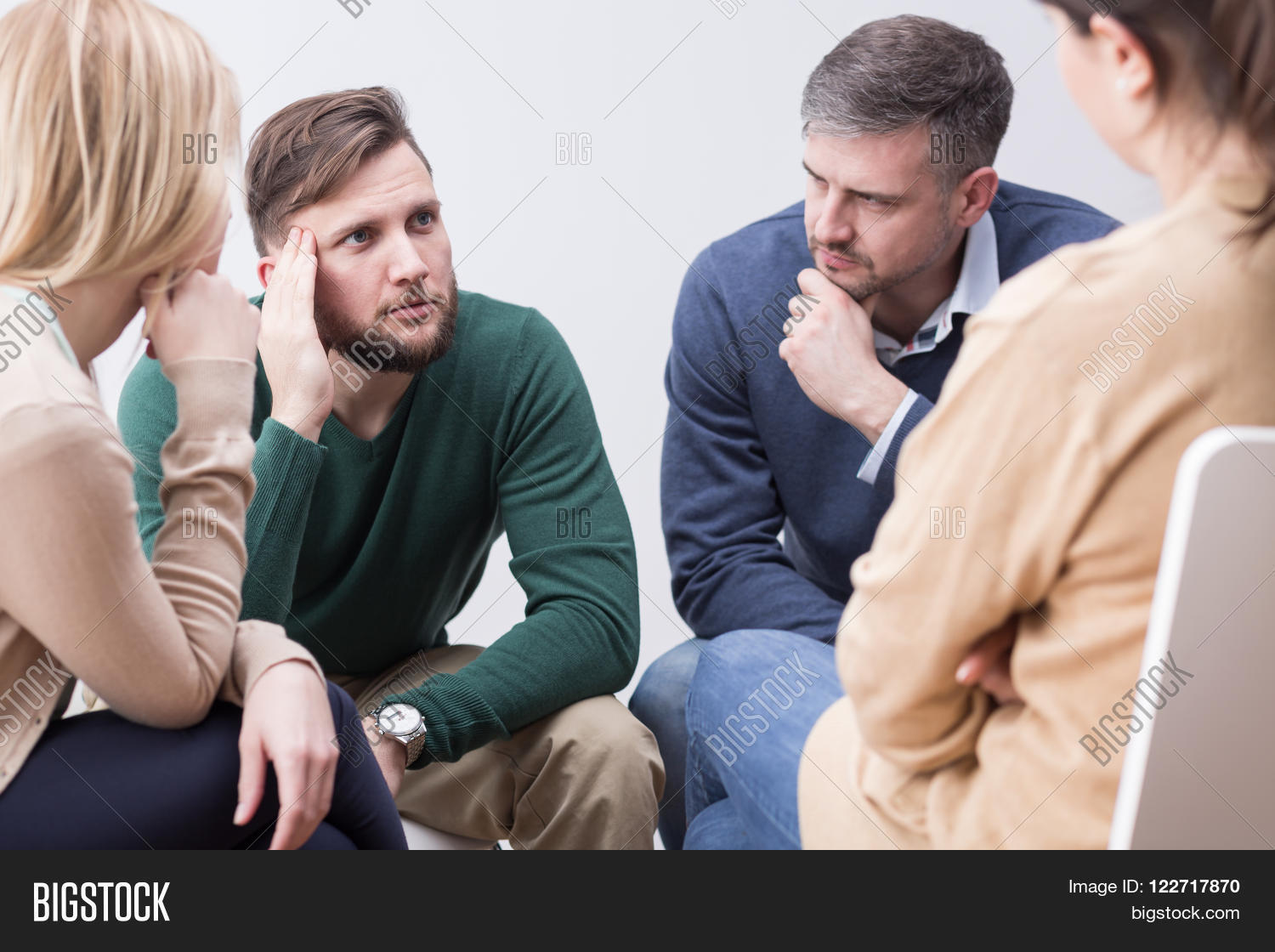 Confiding Group Image & Photo (Free Trial) | Bigstock