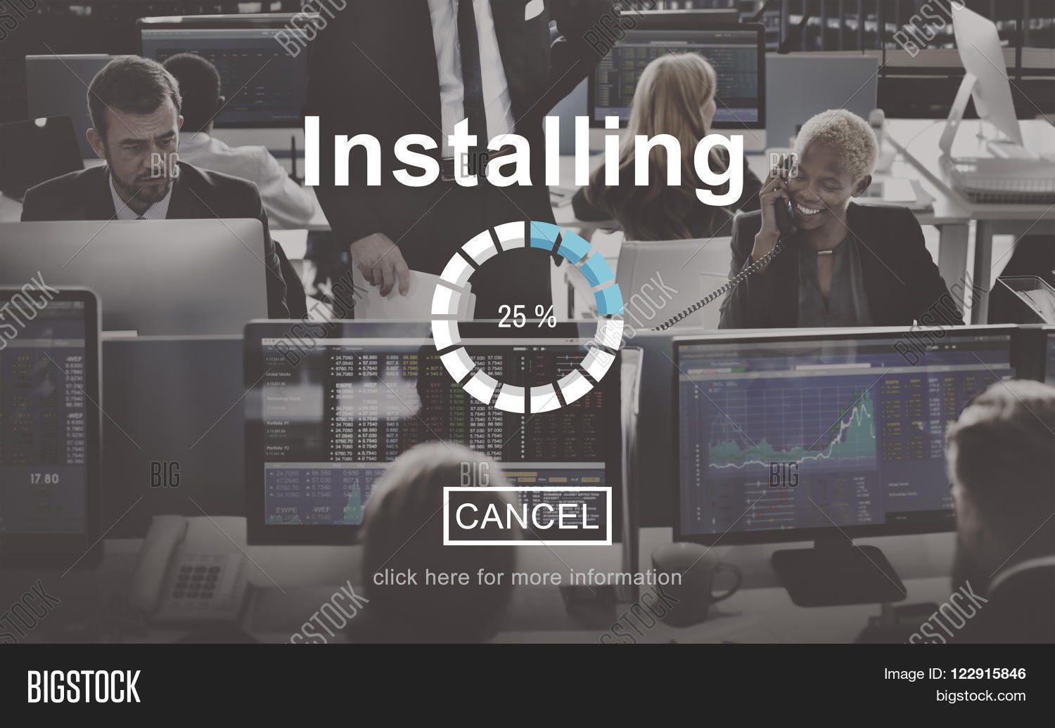 Installing Loading Image & Photo (Free Trial) | Bigstock