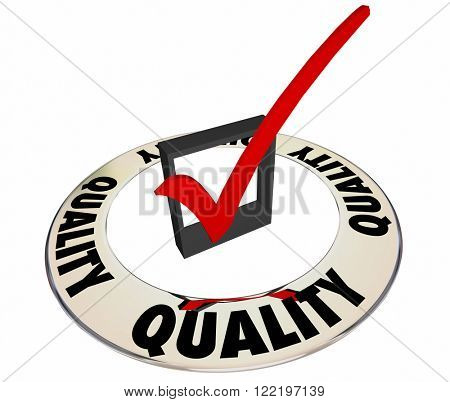Quality Check Mark Box Image & Photo (Free Trial) | Bigstock
