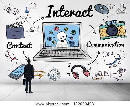 Interact Interaction Image & Photo (Free Trial) | Bigstock