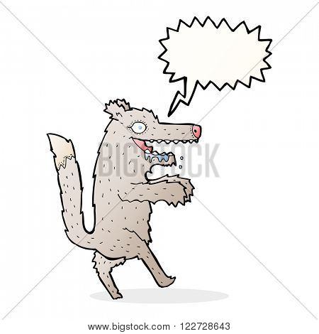 Cartoon Big Bad Wolf Vector & Photo (Free Trial) | Bigstock