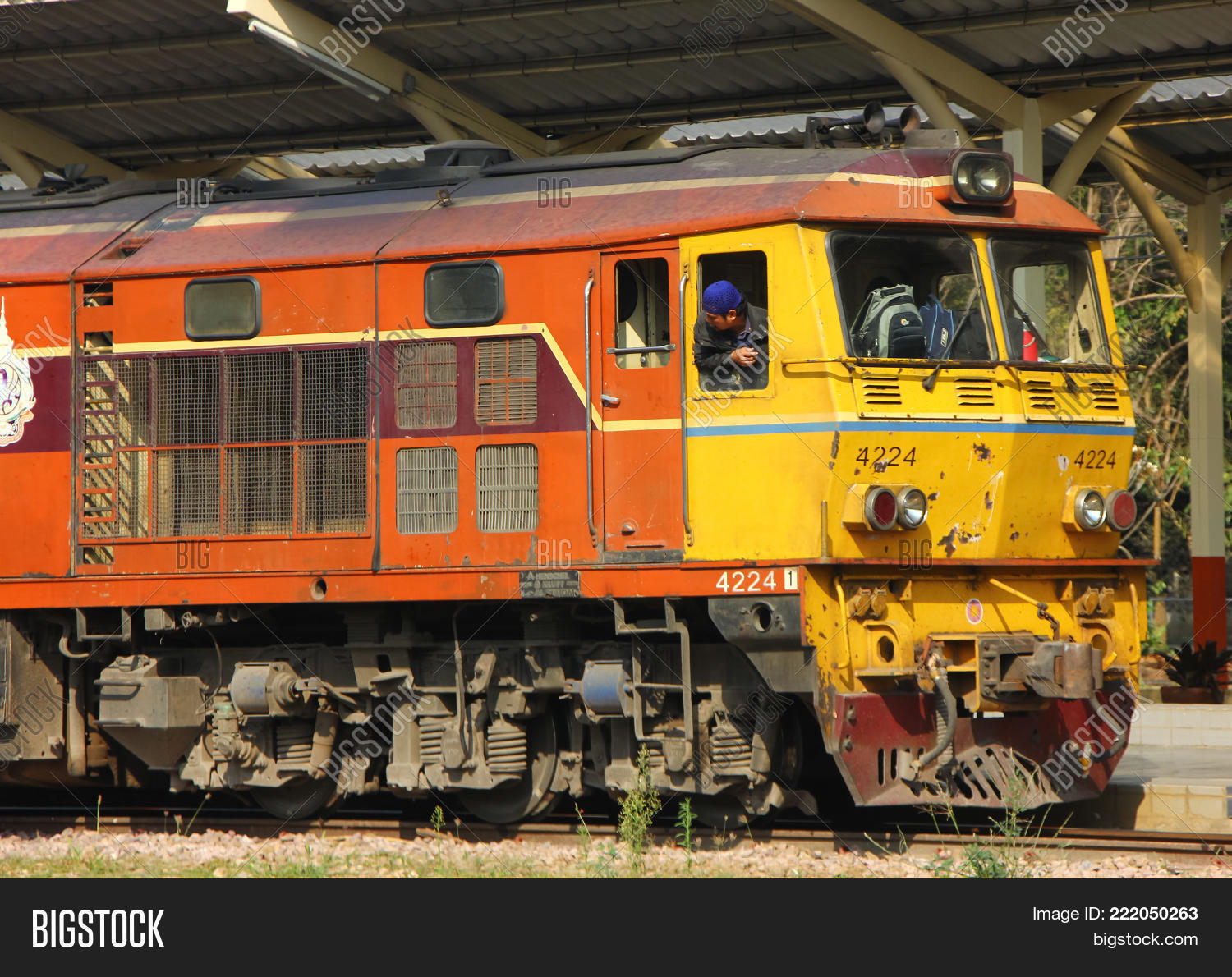 Locomotive No.4224 Image & Photo (Free Trial) | Bigstock