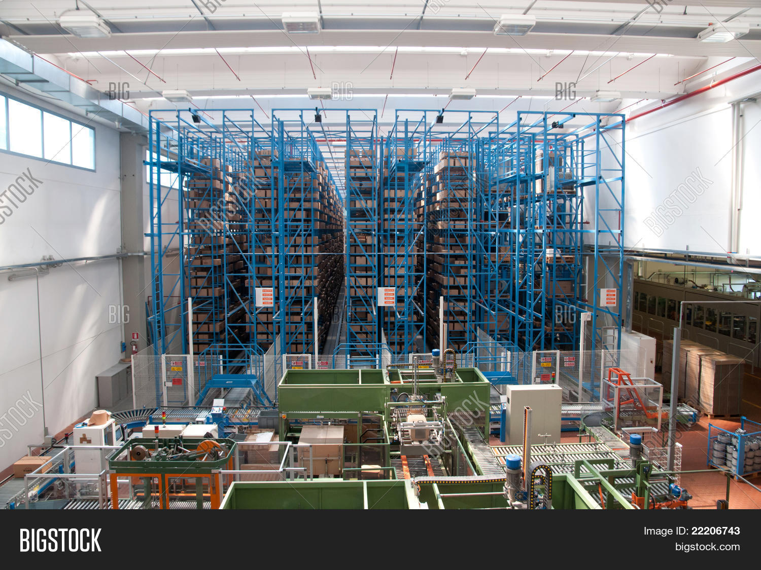 Automated Warehouse Image & Photo (Free Trial) | Bigstock