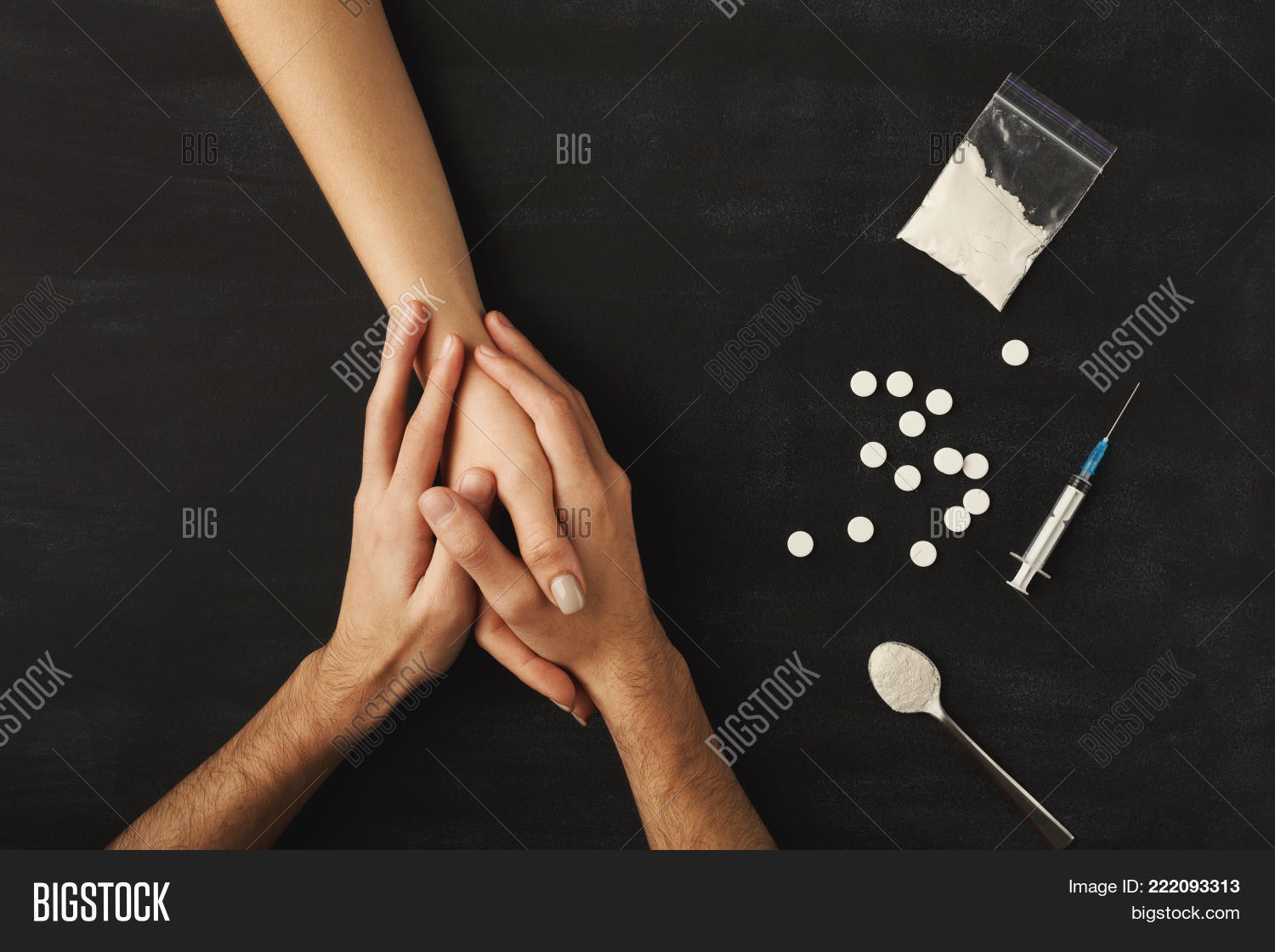 Drug Addict Hands Image & Photo (Free Trial) | Bigstock