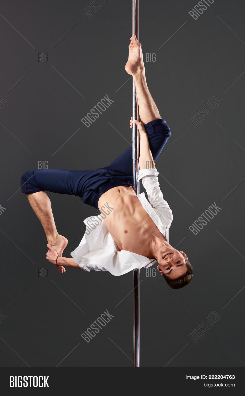 Male Pole Dancer Stage Image & Photo (Free Trial) | Bigstock