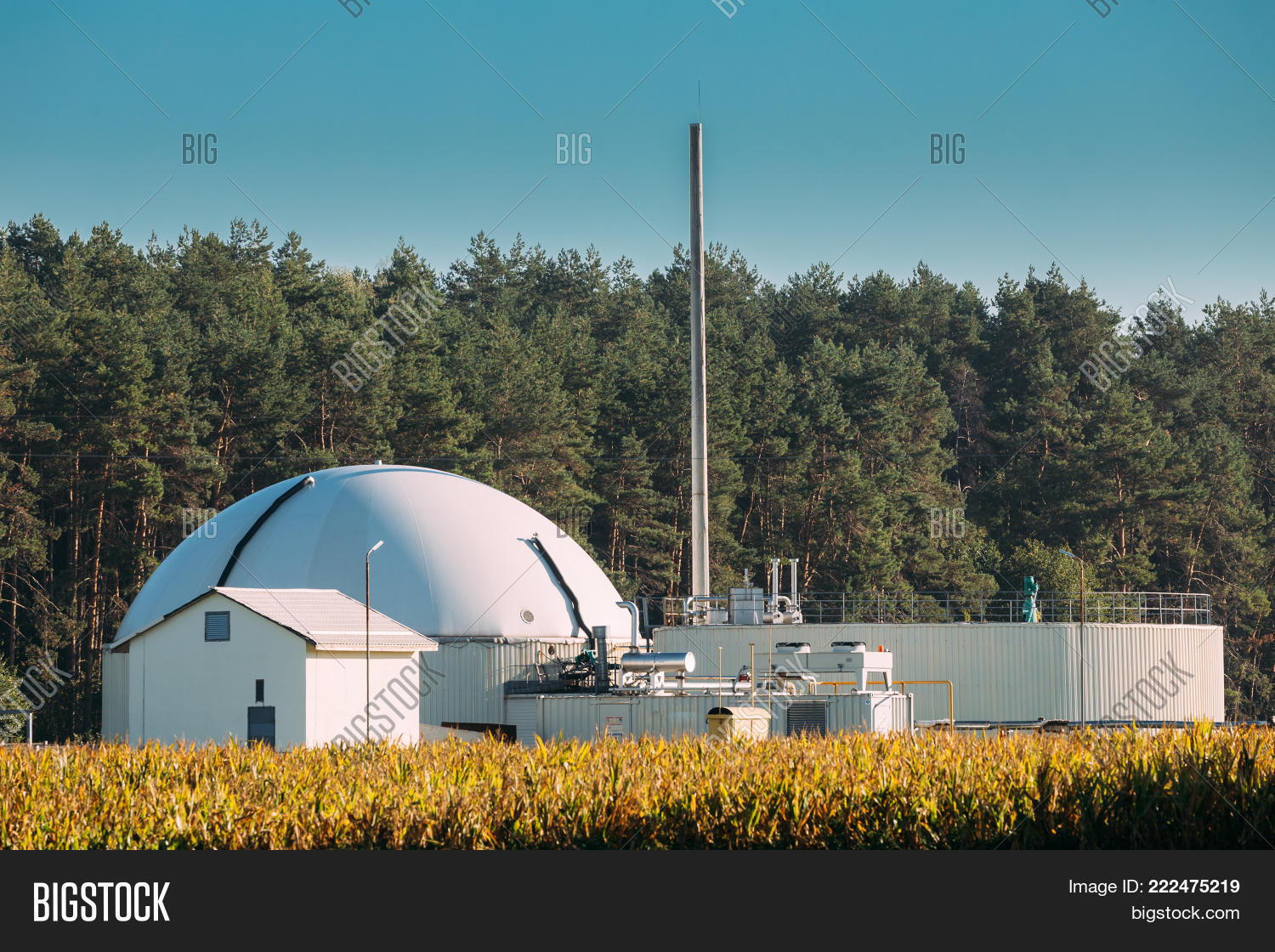 Biogas Plant Image & Photo (Free Trial) | Bigstock