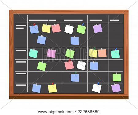 Board Full Tasks On Vector & Photo (Free Trial) | Bigstock