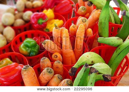 Fruits Vegetables Bins Image & Photo (Free Trial) | Bigstock