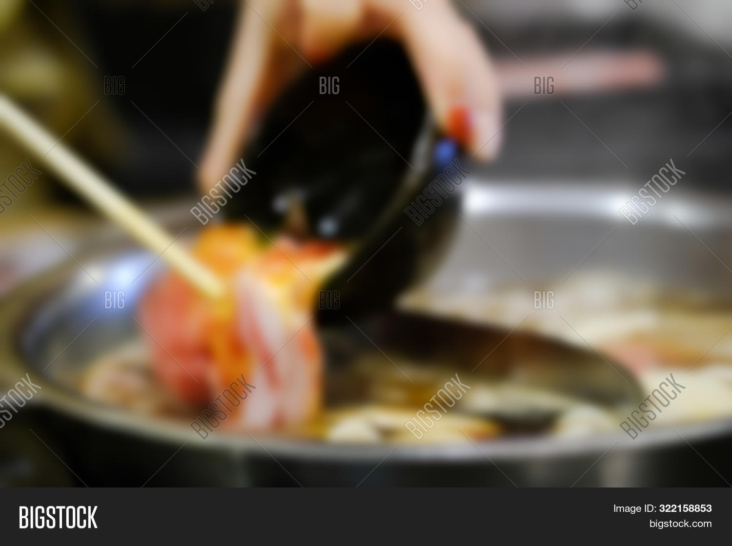 Blur Cooking Japanese Image & Photo (Free Trial) | Bigstock
