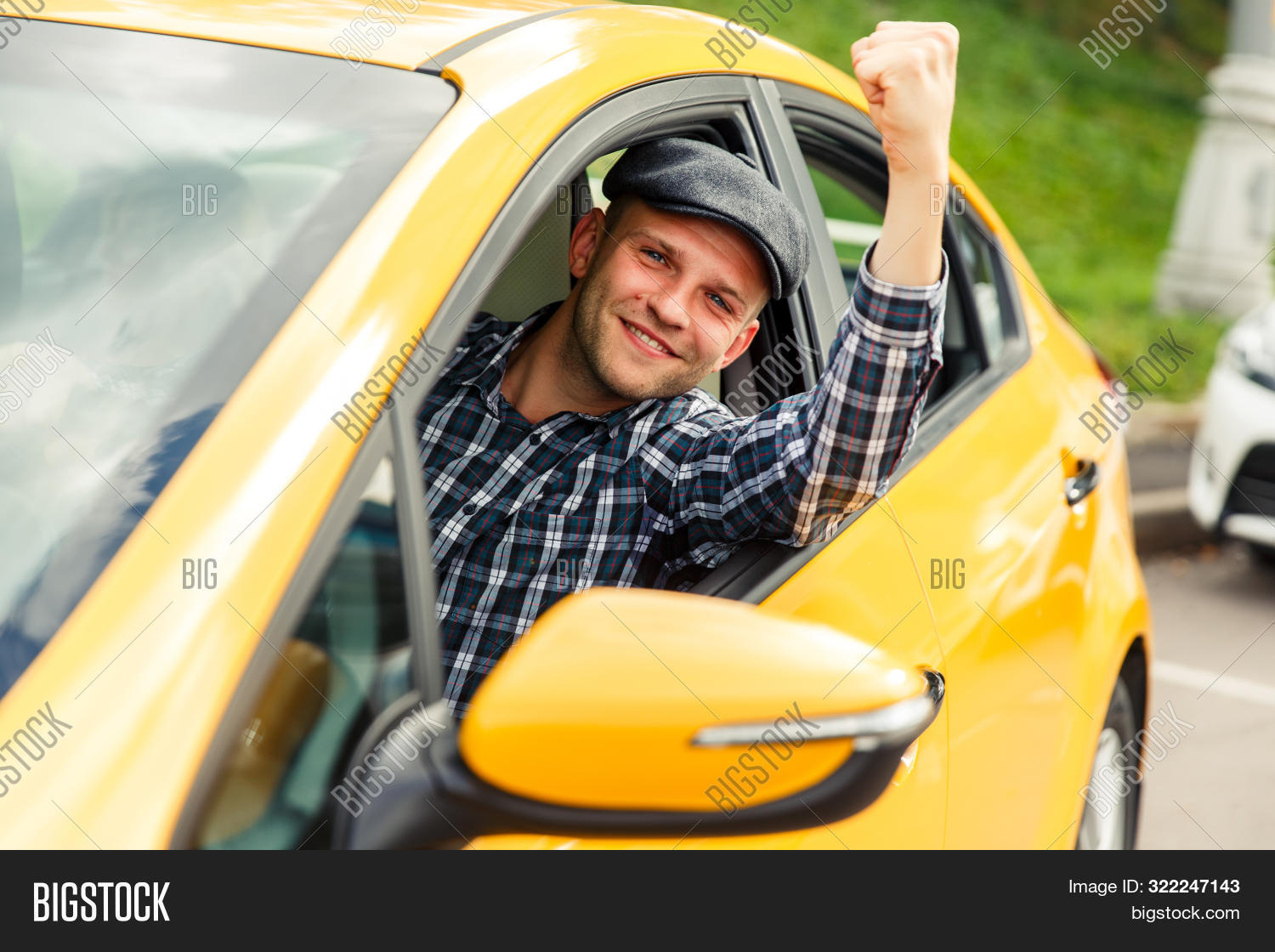 Imagen y foto Photo Happy Driver (prueba gratis) | Bigstock