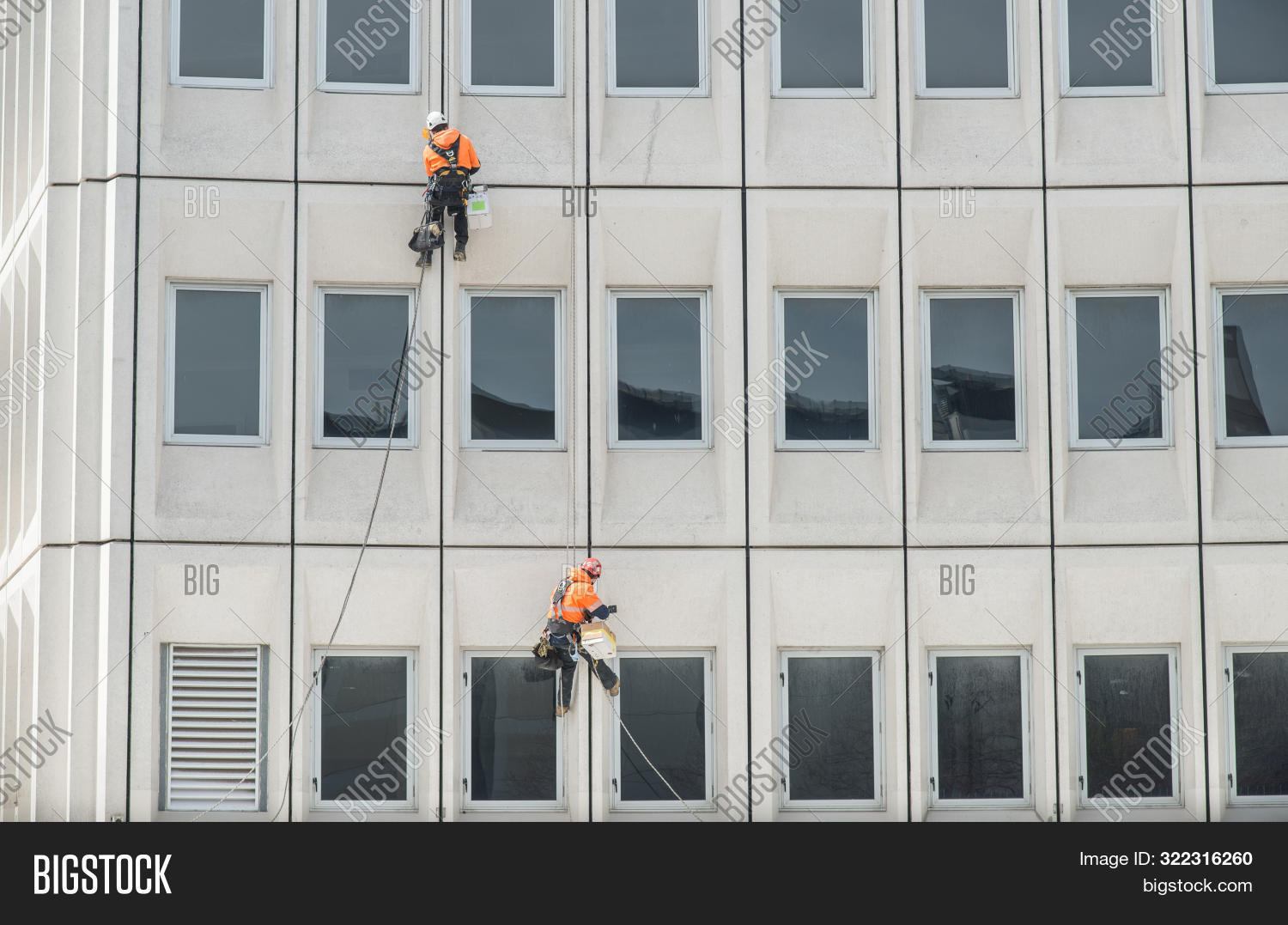 Two Man Rappelling Image & Photo (Free Trial) | Bigstock