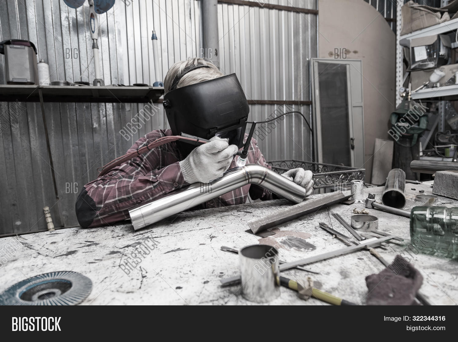 Young Guy Welder Image & Photo (Free Trial) | Bigstock