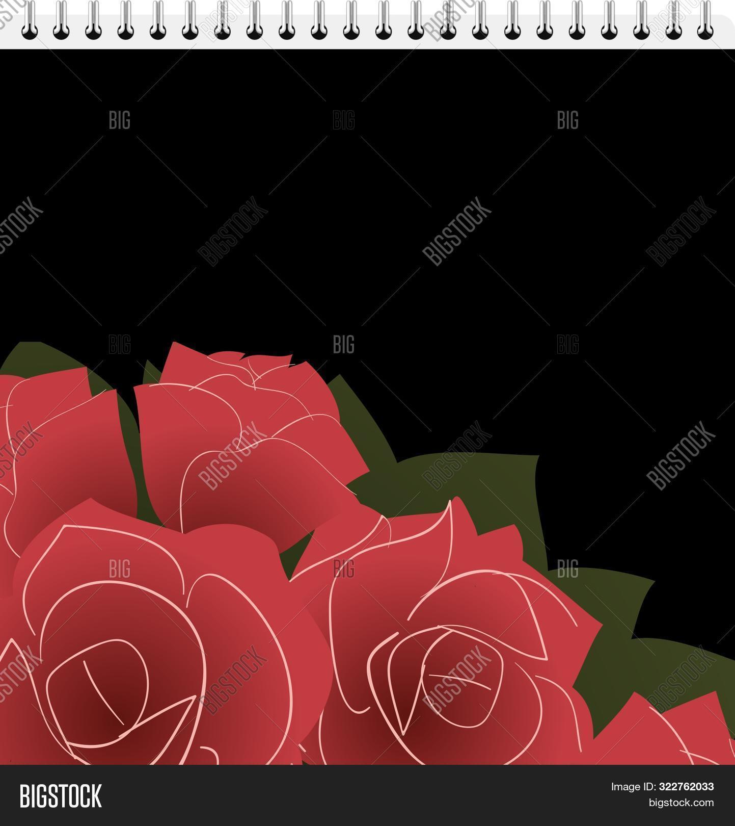 Calendar Rose Flowers Image & Photo (Free Trial) | Bigstock