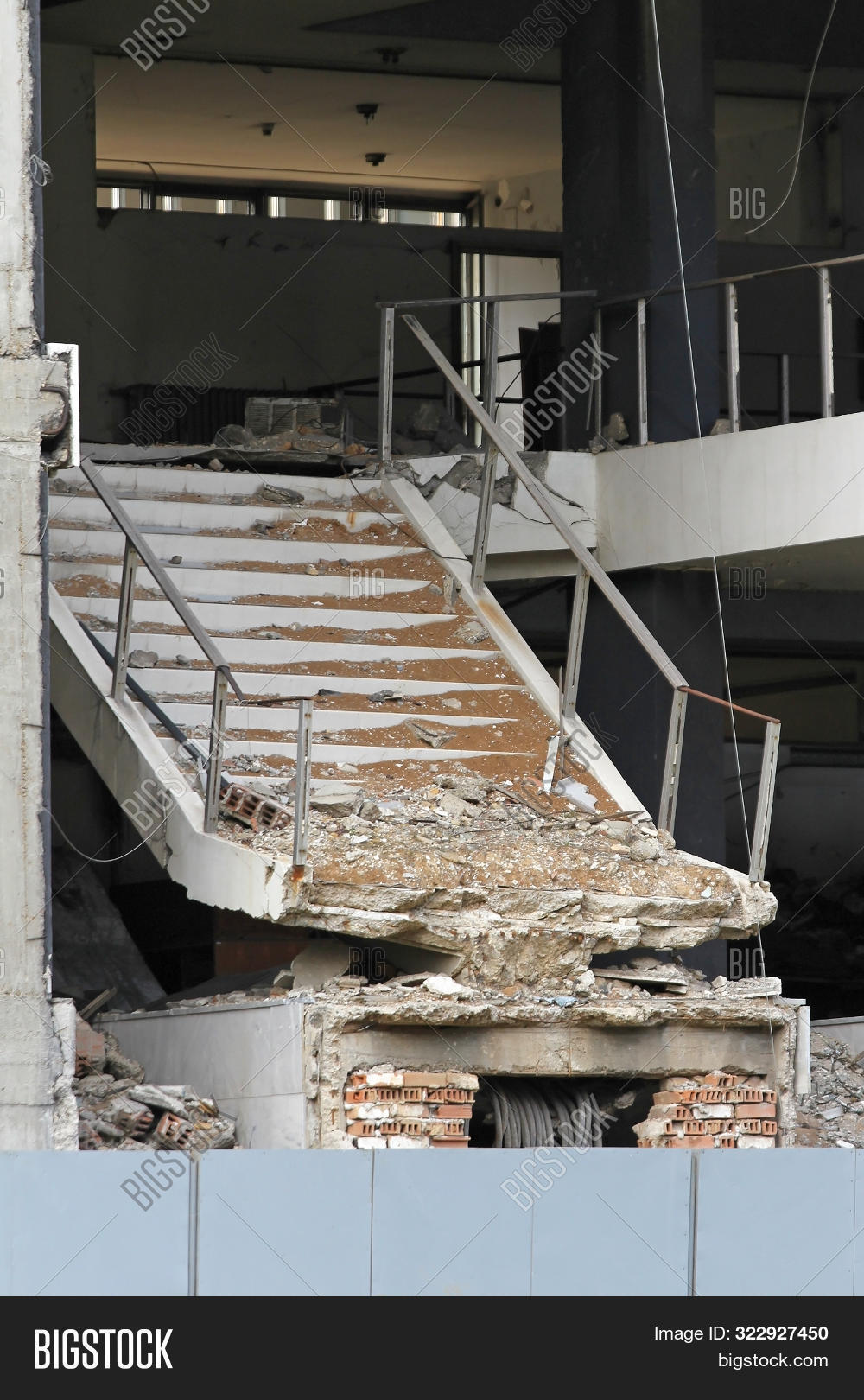Demolished Staircase Image & Photo (Free Trial) | Bigstock