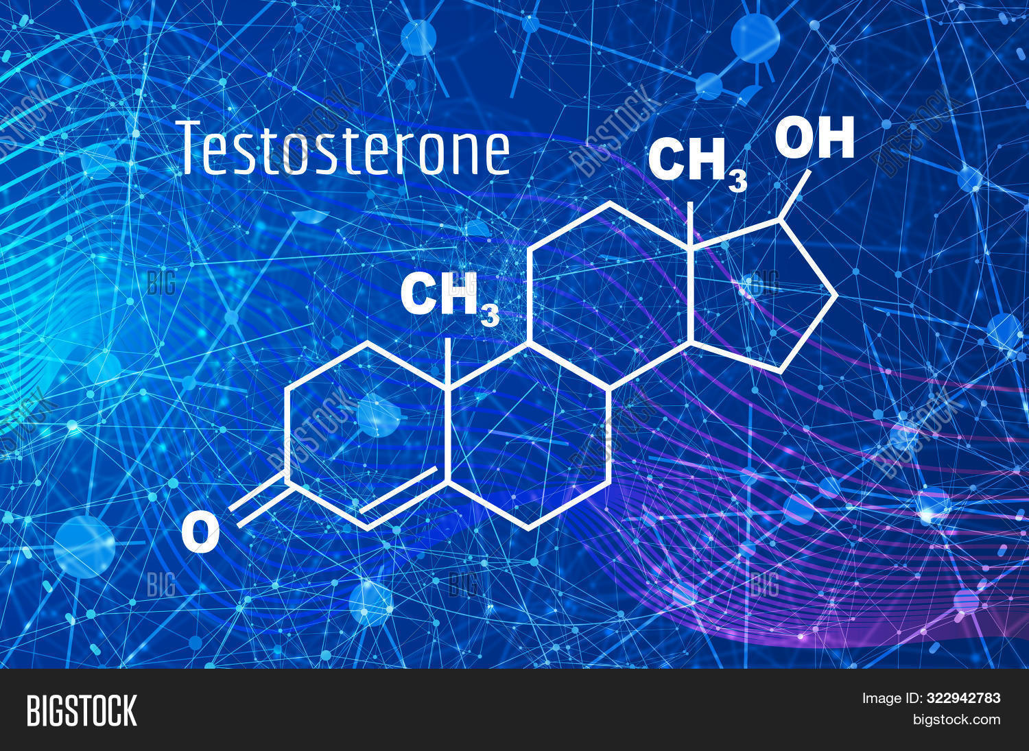Chemical Molecular Image & Photo (Free Trial) | Bigstock