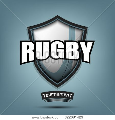 Rugby Logo Design Vector & Photo (Free Trial) | Bigstock