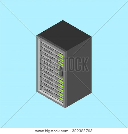 Server Cartoon Vector & Photo (Free Trial) | Bigstock