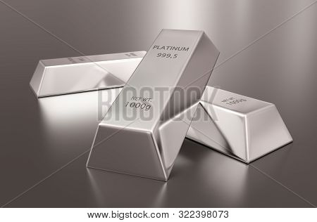 Three Shiny Platinum Image & Photo (Free Trial) | Bigstock