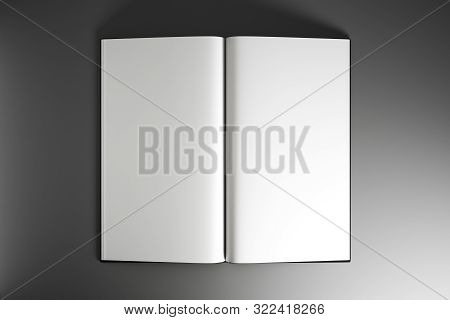 Open Book Blank White Image & Photo (Free Trial) | Bigstock