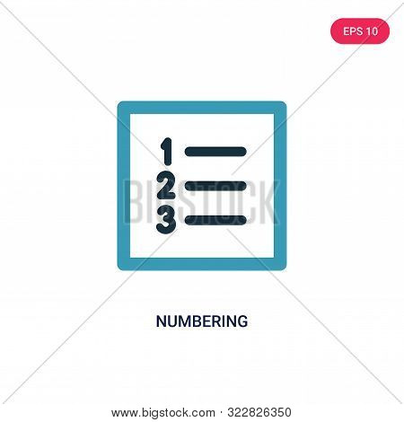 Numbering Icon Two Vector & Photo (Free Trial) | Bigstock