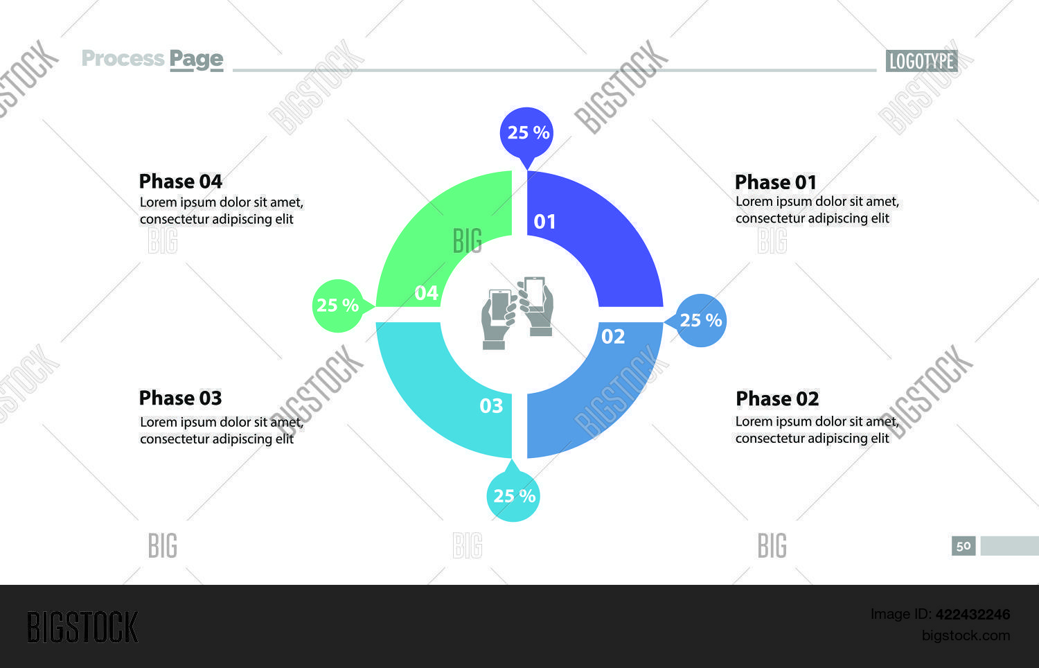 Four Phase Comparison Vector & Photo (Free Trial) | Bigstock