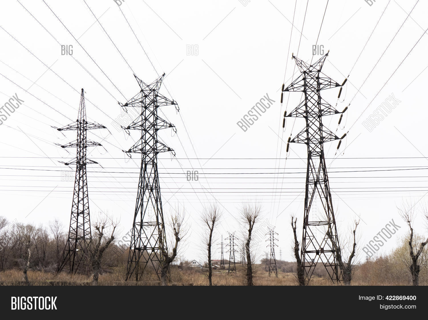 Electric City Pole Image & Photo (Free Trial) | Bigstock