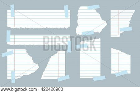 Torn Notebook Paper Edge
