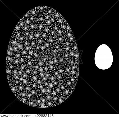 Glossy Mesh Egg Vector & Photo (Free Trial) | Bigstock
