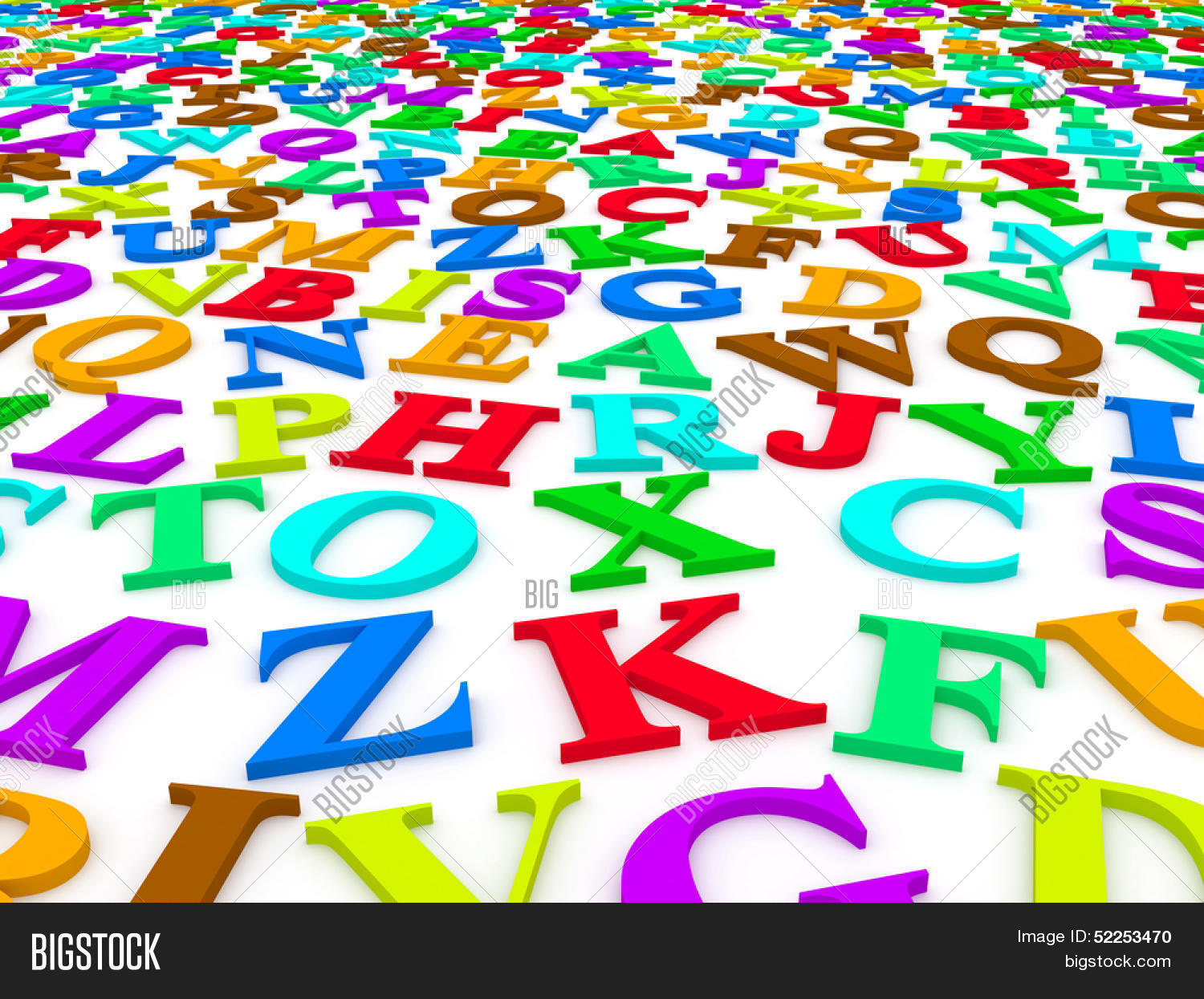 Letters English Image & Photo (Free Trial) | Bigstock