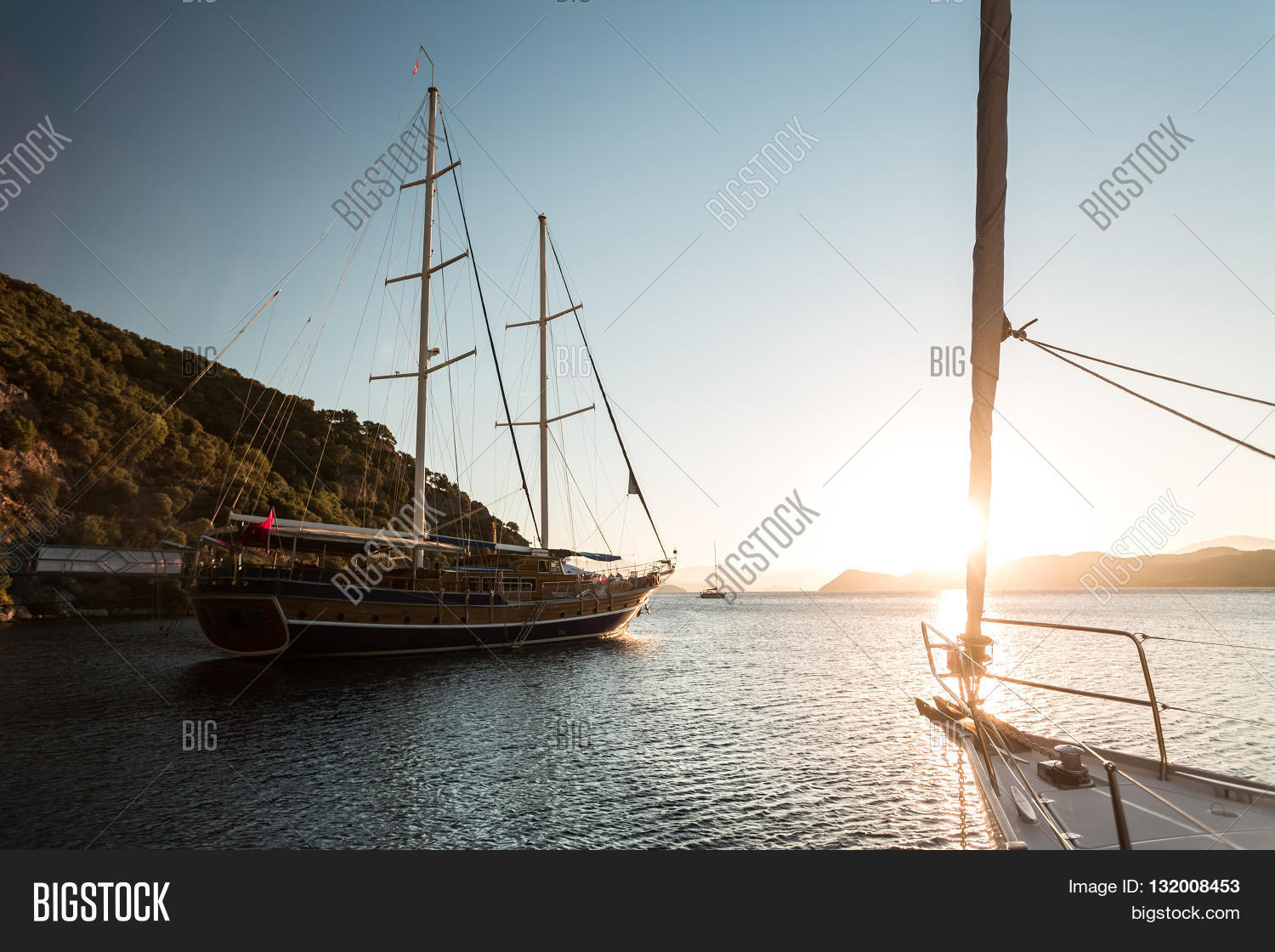 Traditional Sail Boat Image & Photo (Free Trial) | Bigstock