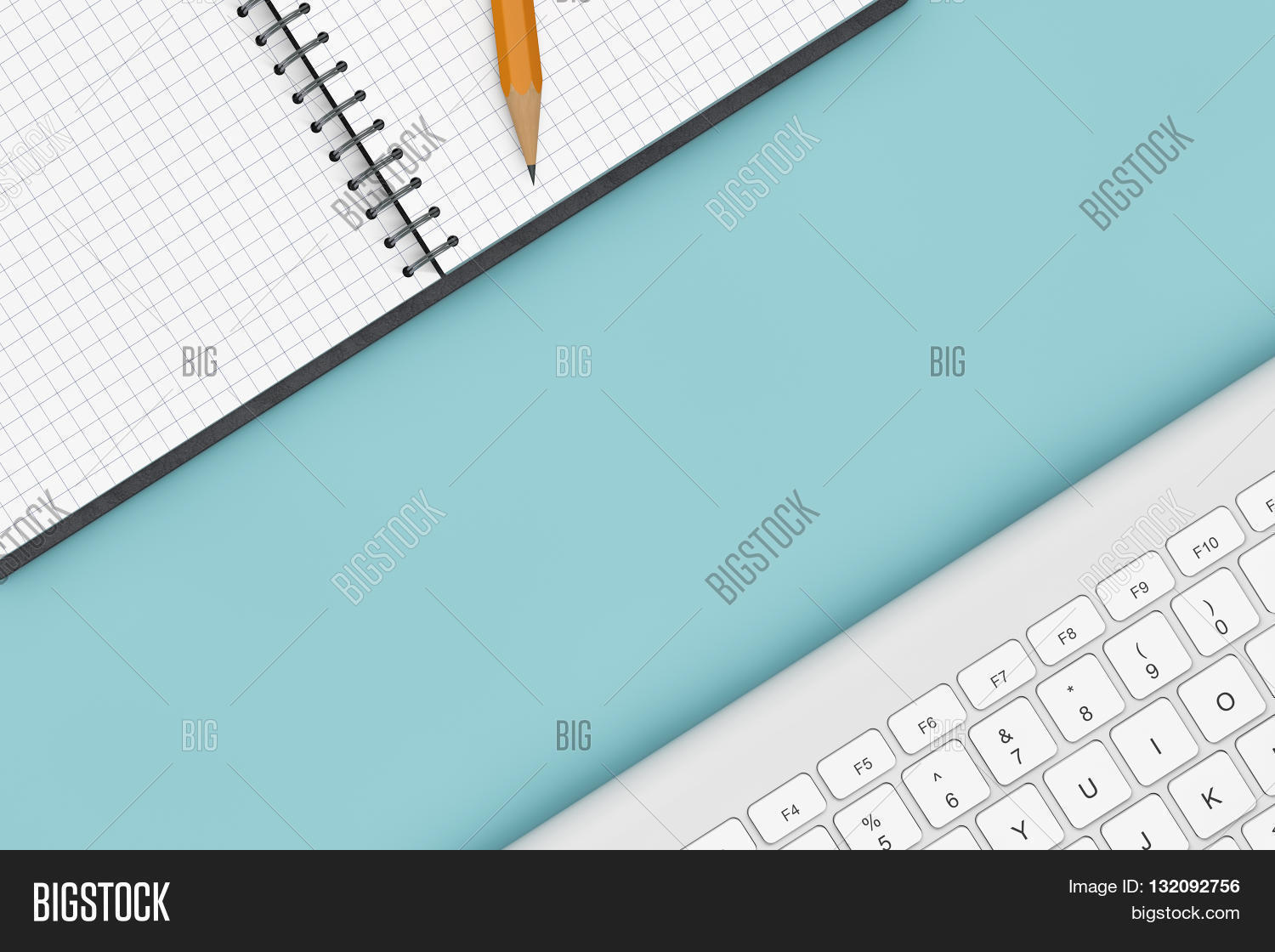 Office Table Keyboard Image & Photo (Free Trial) | Bigstock