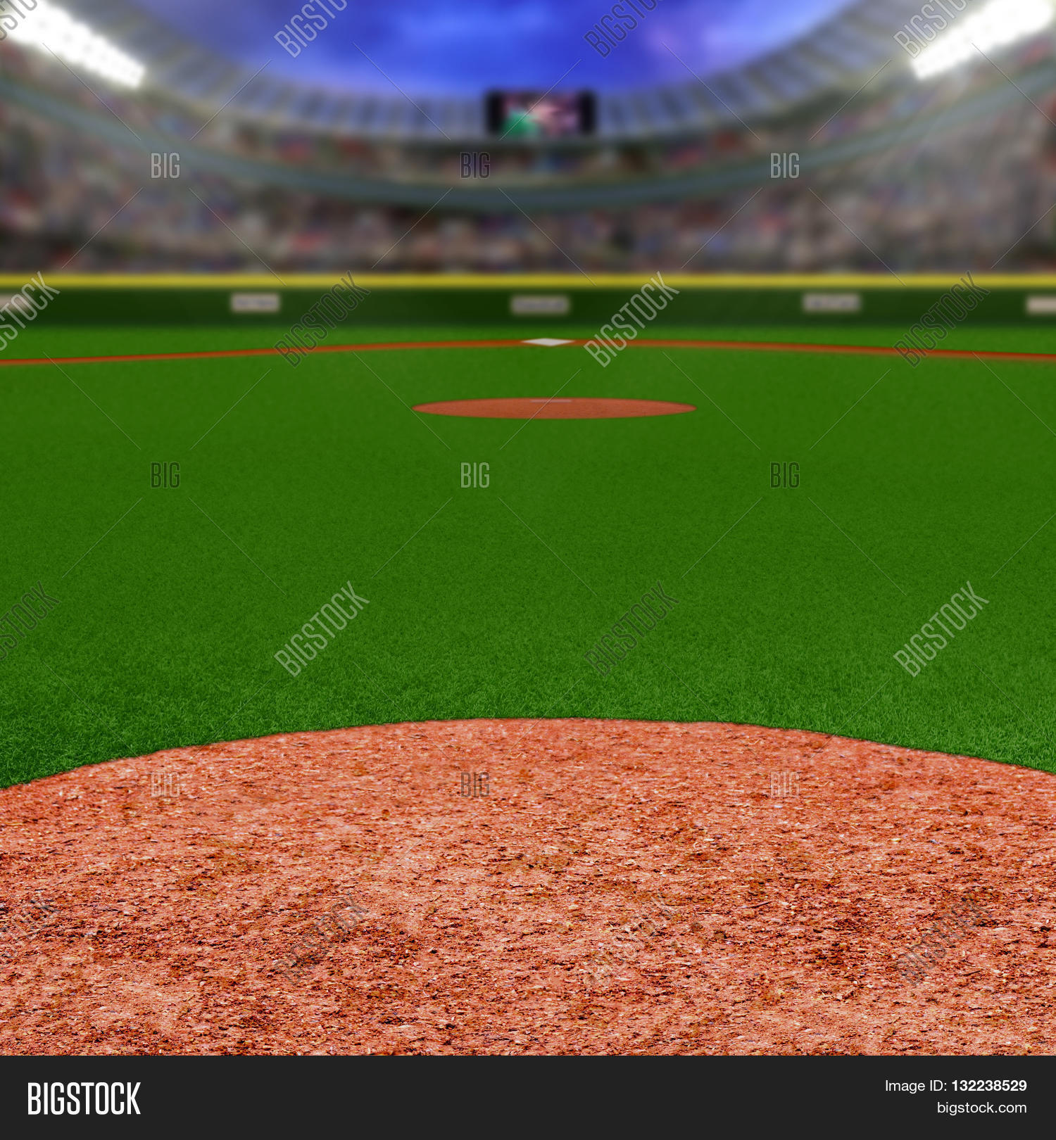 Baseball Stadium Full Image & Photo (Free Trial) | Bigstock