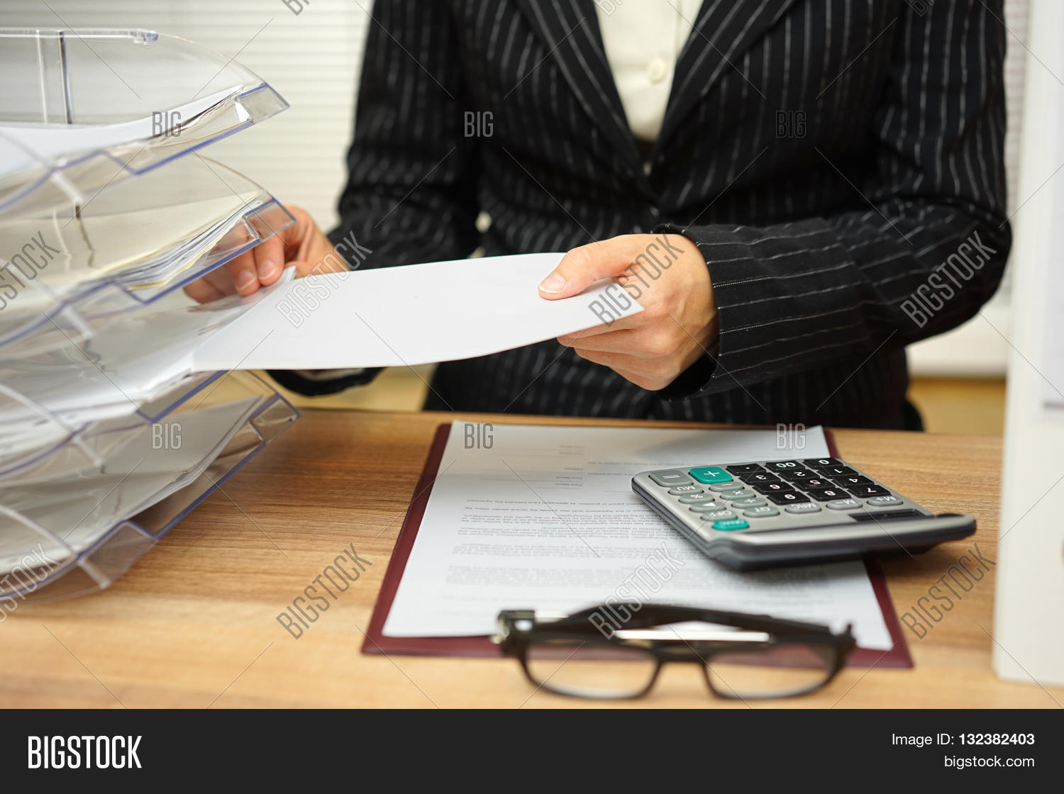 Secretary Organizing Image & Photo (Free Trial) | Bigstock