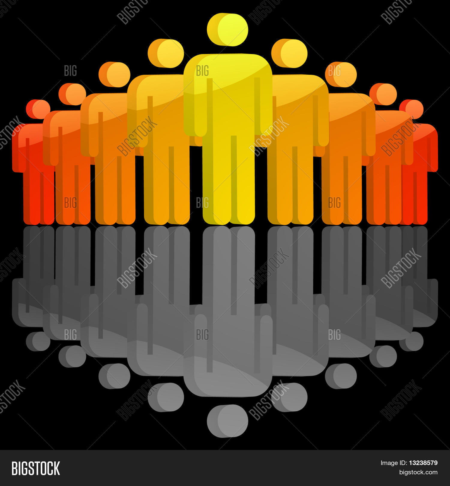 Team Business Concept Vector & Photo (Free Trial) | Bigstock