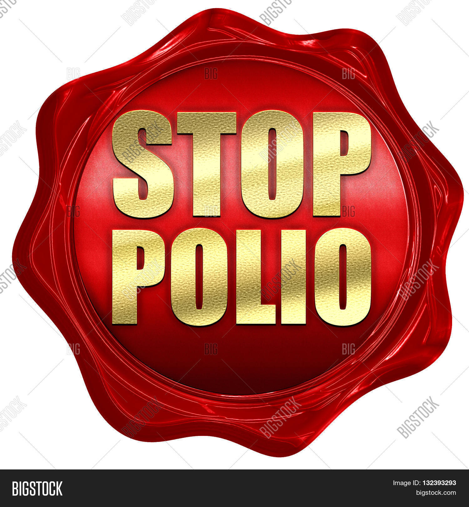 Stop Polio, 3D Image & Photo (Free Trial) | Bigstock
