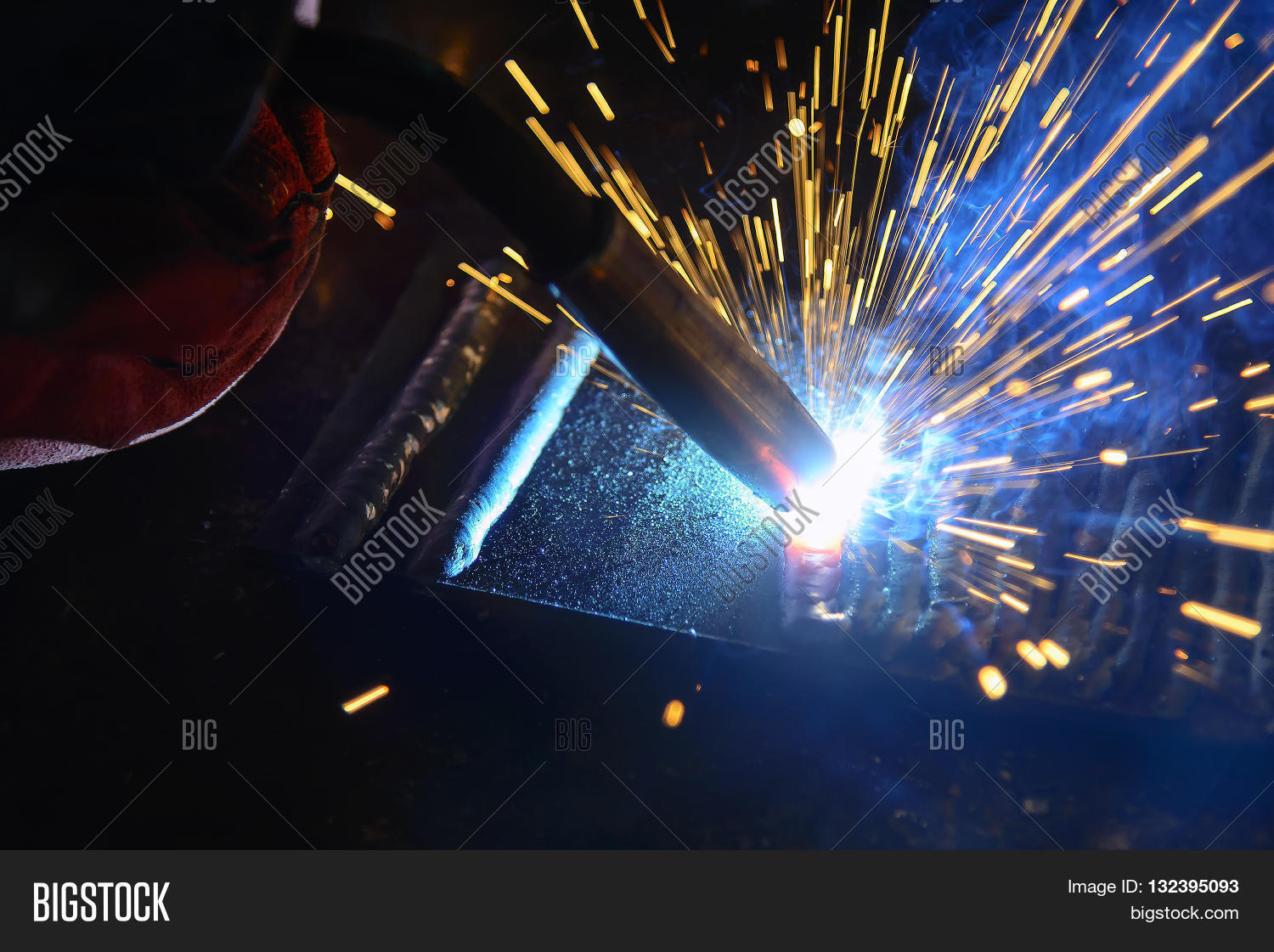 Welding Spark Light Image & Photo (Free Trial) | Bigstock