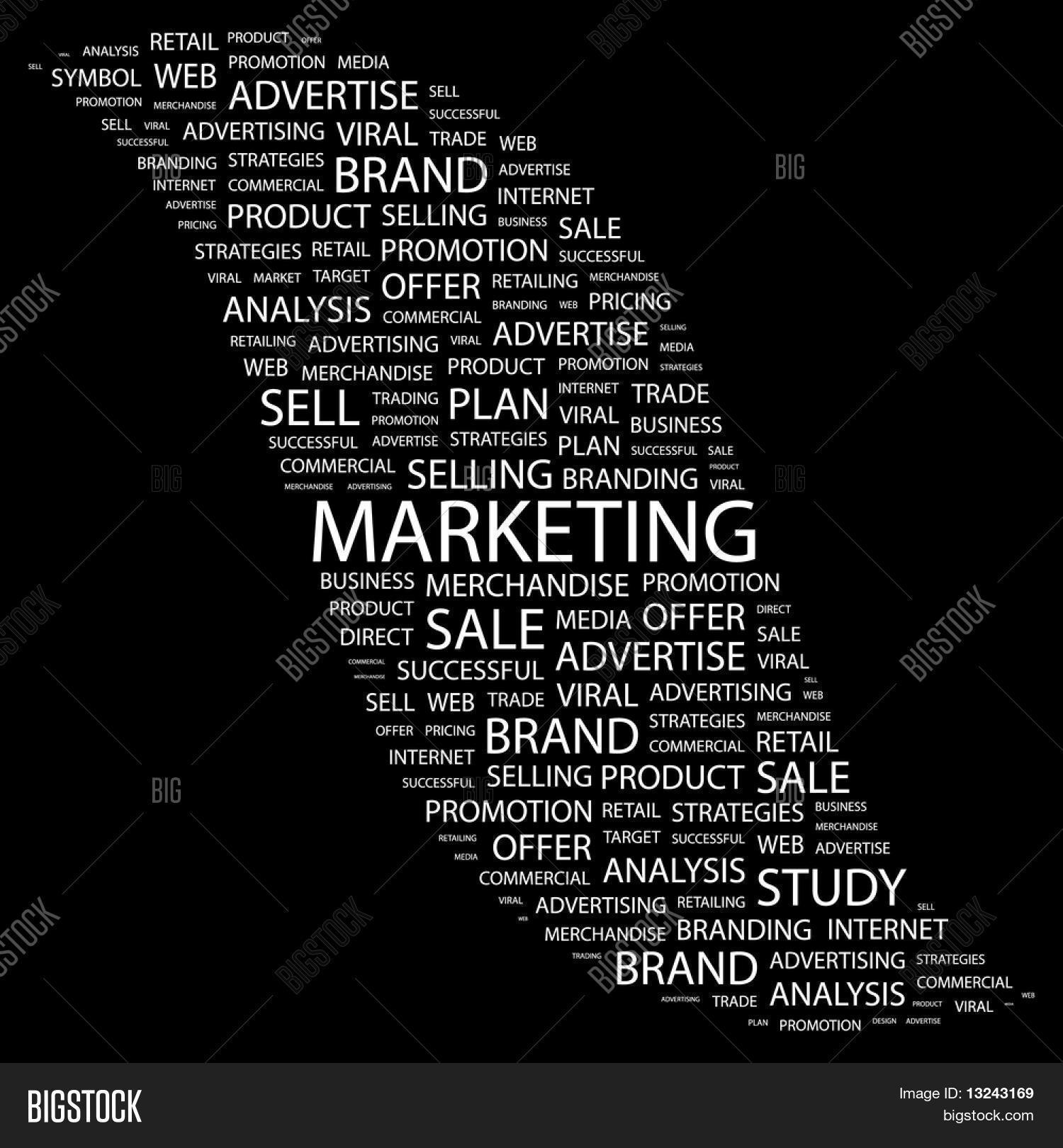 MARKETING. Word Vector & Photo (Free Trial) | Bigstock