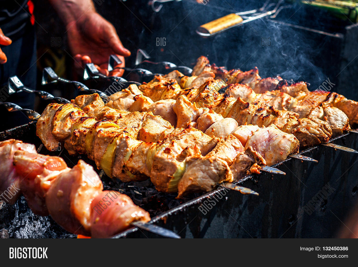 Marinated Shashlik Image & Photo (Free Trial) | Bigstock