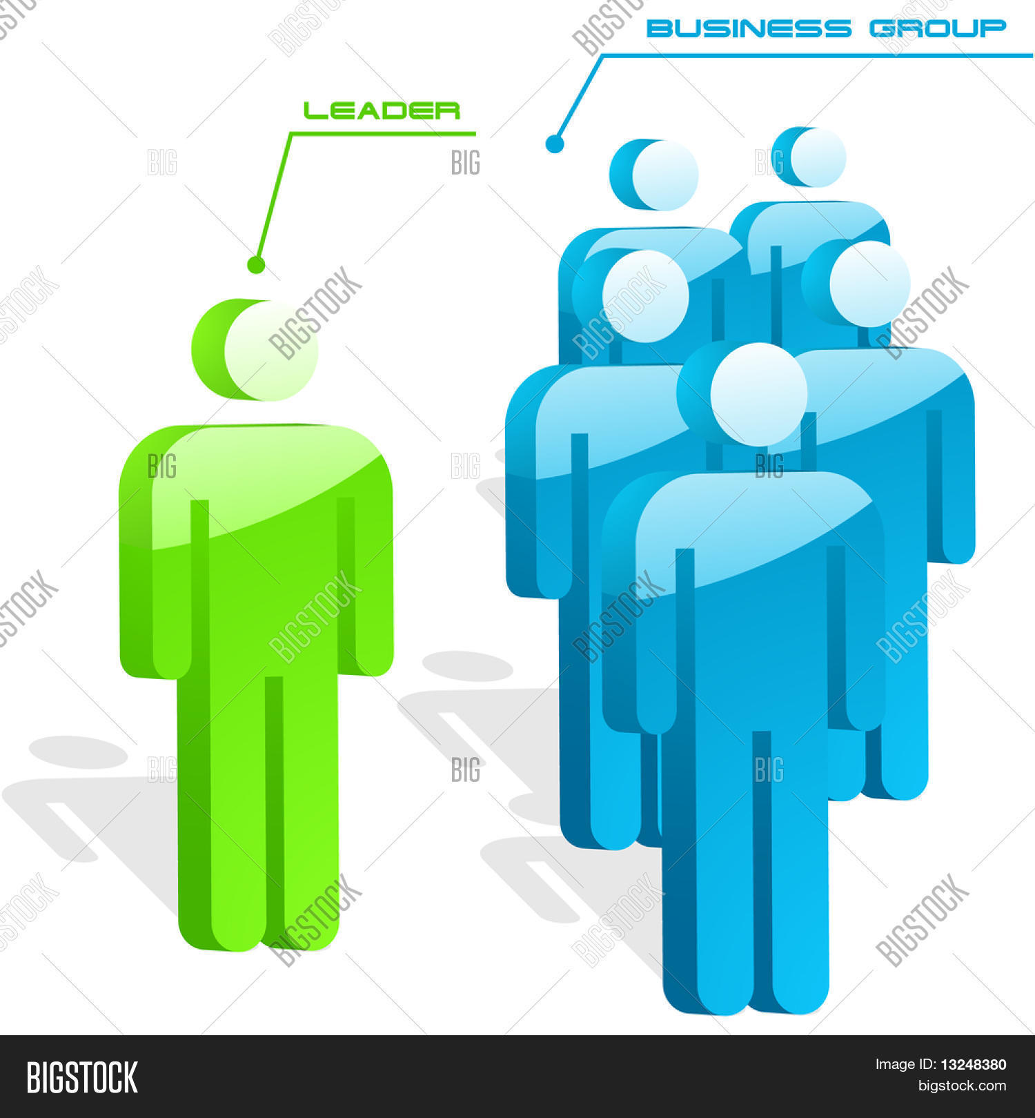 Team Business Concept Vector & Photo (Free Trial) | Bigstock