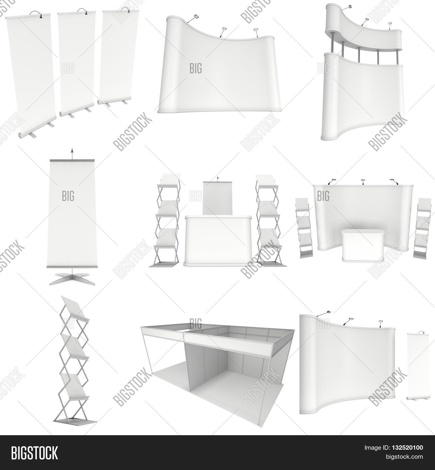 Trade Show Booth Set. Image & Photo (Free Trial) | Bigstock