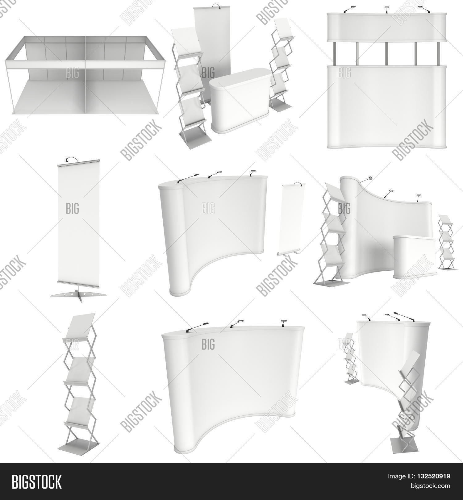 Trade Show Booth Set. Image & Photo (Free Trial) | Bigstock