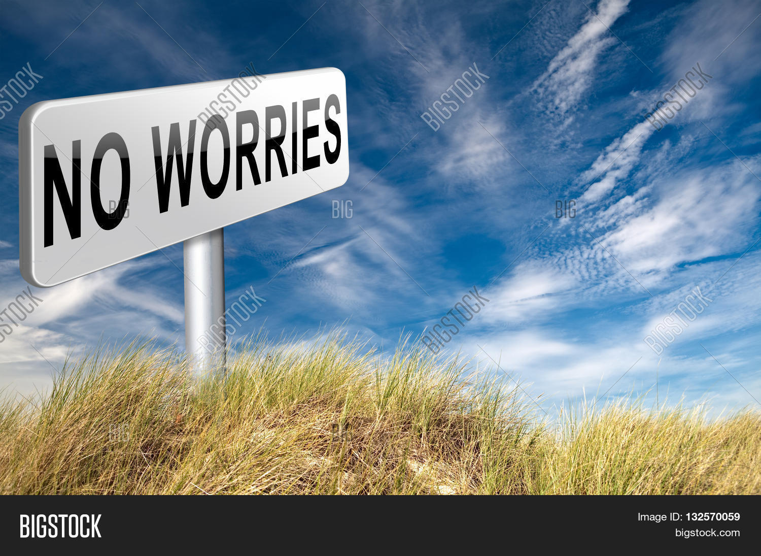 Stop Worrying No Image & Photo (Free Trial) | Bigstock