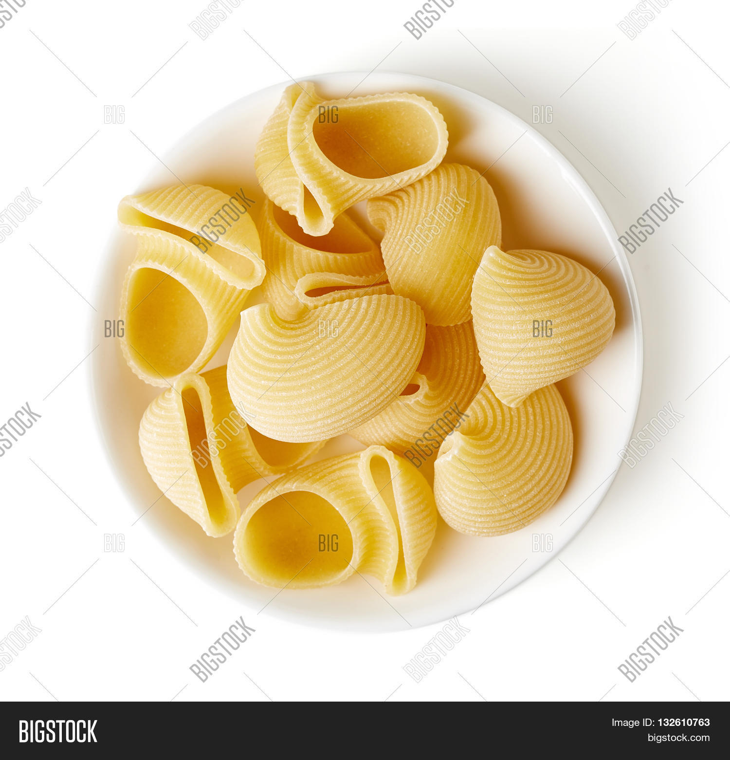 Pasta Bowl Isolated On Image & Photo (Free Trial) | Bigstock