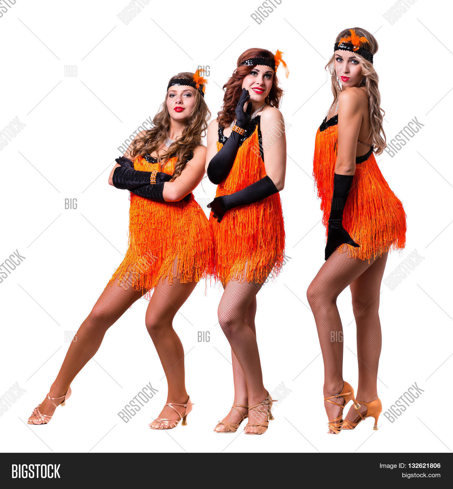 Female Retro Dancers Image & Photo (Free Trial) | Bigstock